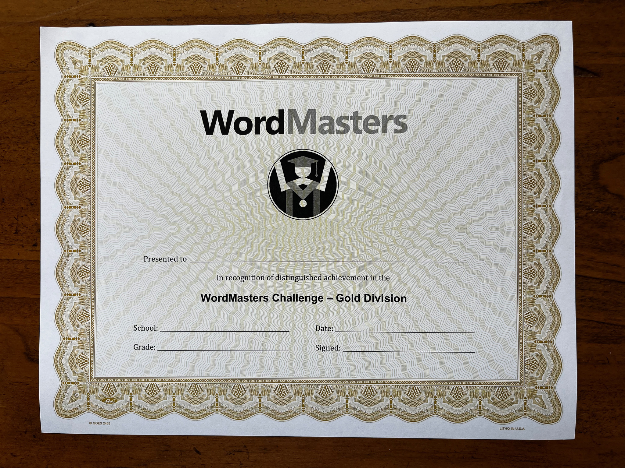 Web Application | Wordmasters Challenge